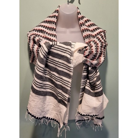Lemlem | Accessories | New Lemlem Elsabet Safara Scarf Graphite 72 X 27 ...